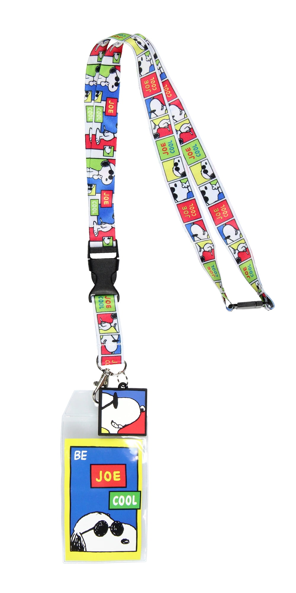 Peanuts Lanyard Snoopy Be Joe Cool Comic Strip Breakaway ID Lanyard ...