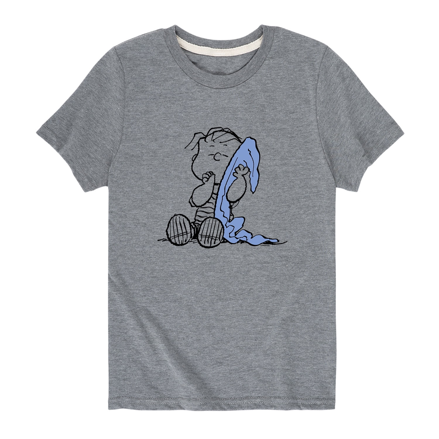 Peanuts - Linus Blanket - Toddler, Youth Short Sleeve Graphic T-Shirt ...