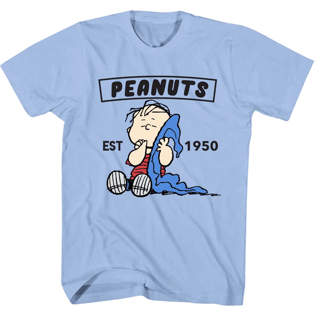 Peanuts Linus Est 1950 T-Shirt Size: X-Large - Walmart.com