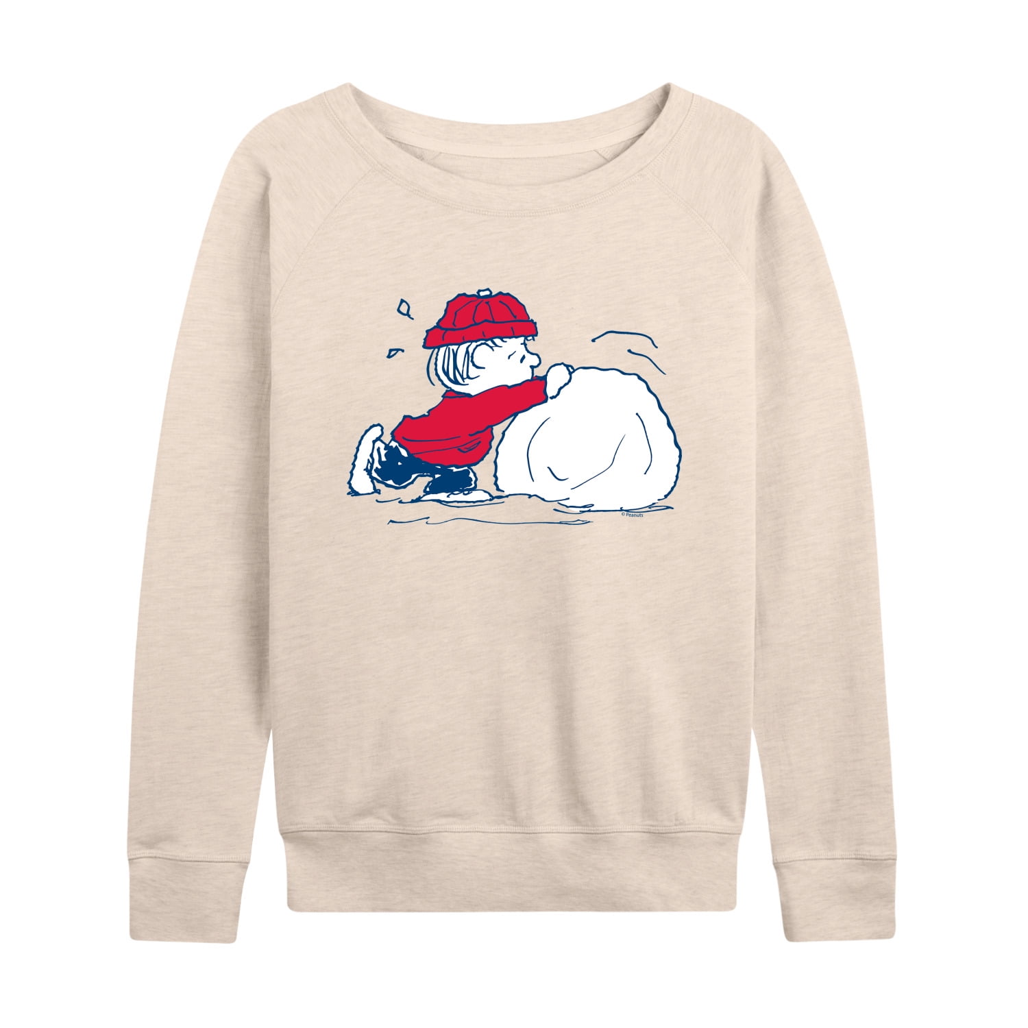 Peanuts - Linus Snowball - Women's Lightweight French Terry Long Sleeve ...