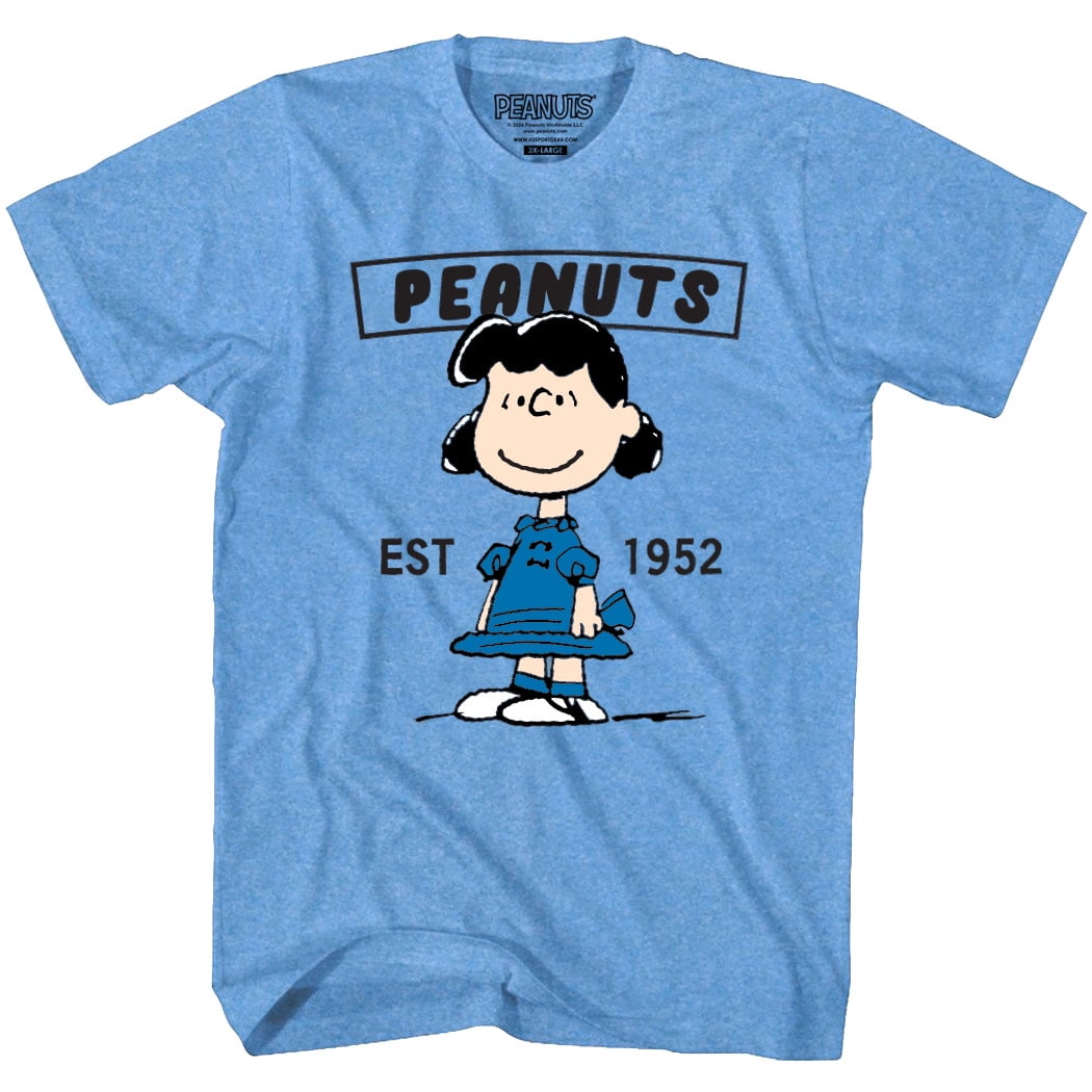 Peanuts Lucy Smile Est 1952 T-Shirt Size: XXX-Large - Walmart.com