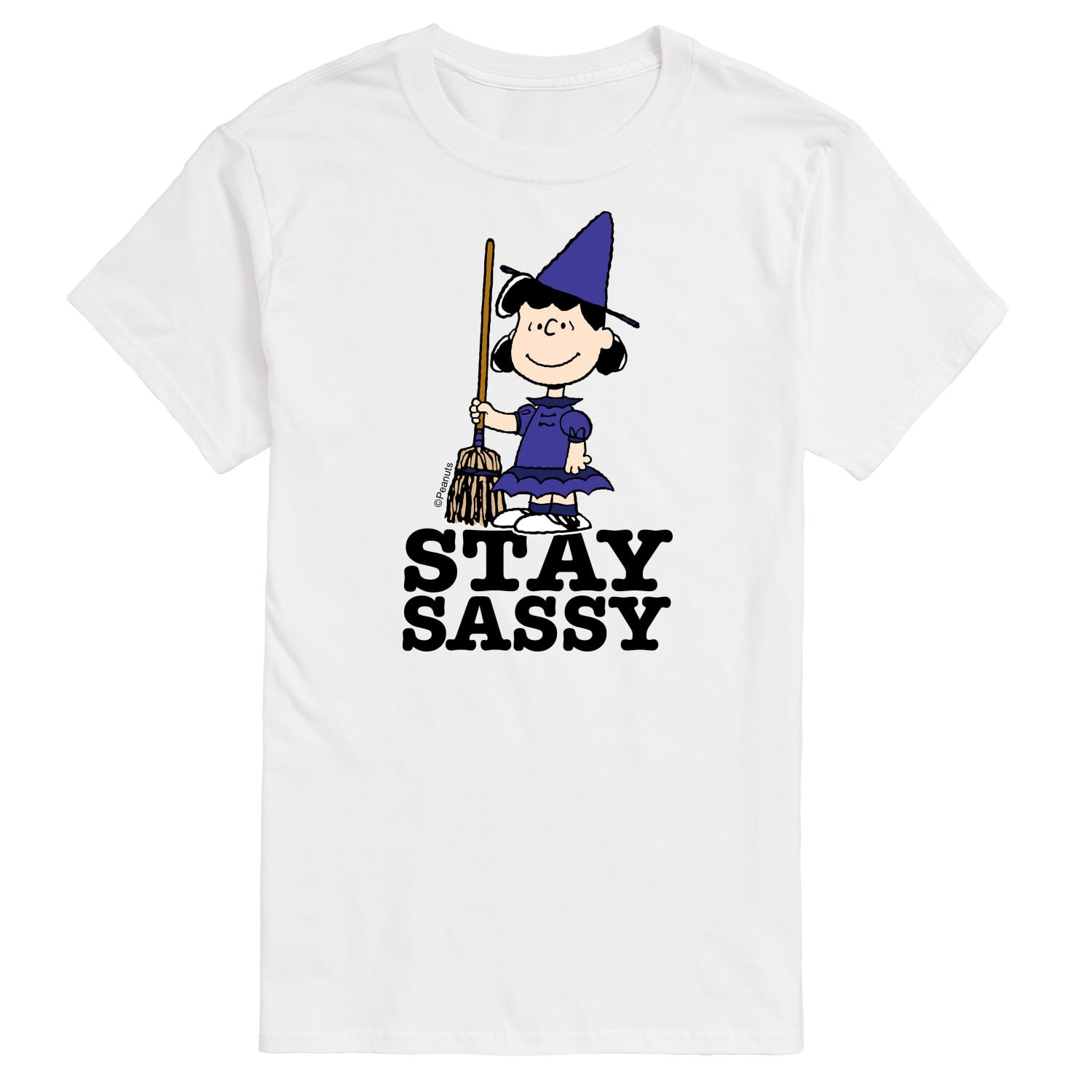Peanuts - Lucy Stay Sassy - Men's Short Sleeve Graphic T-Shirt ...