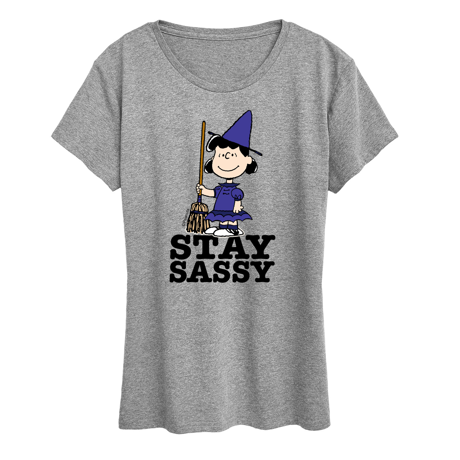Peanuts - Lucy Stay Sassy - Women's Short Sleeve Graphic T-Shirt ...