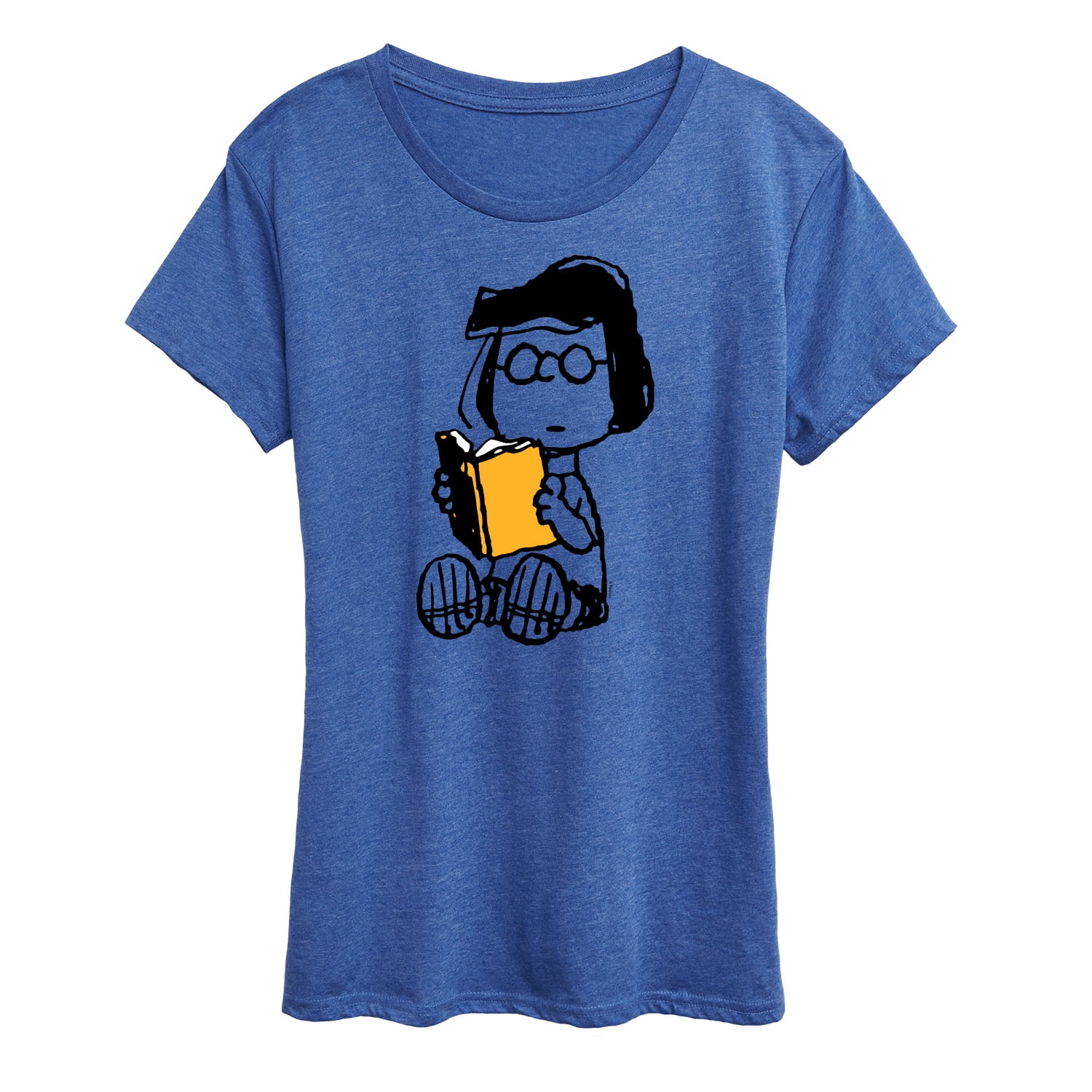 Peanuts - Marcie Reading - Women's Short Sleeve Graphic T-Shirt ...