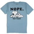Peanuts Men's Snoopy Nope. Not Today... Sleeping Graphic T-Shirt ...