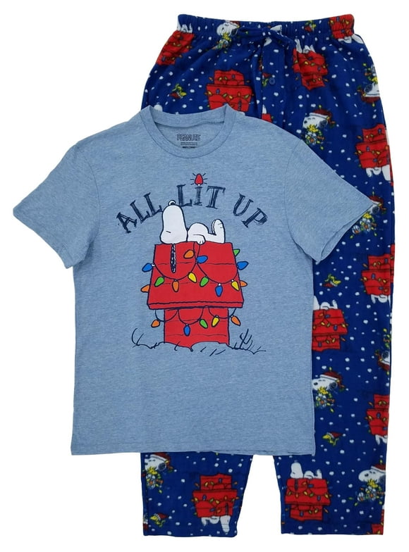 Mens Snoopy Pajamas