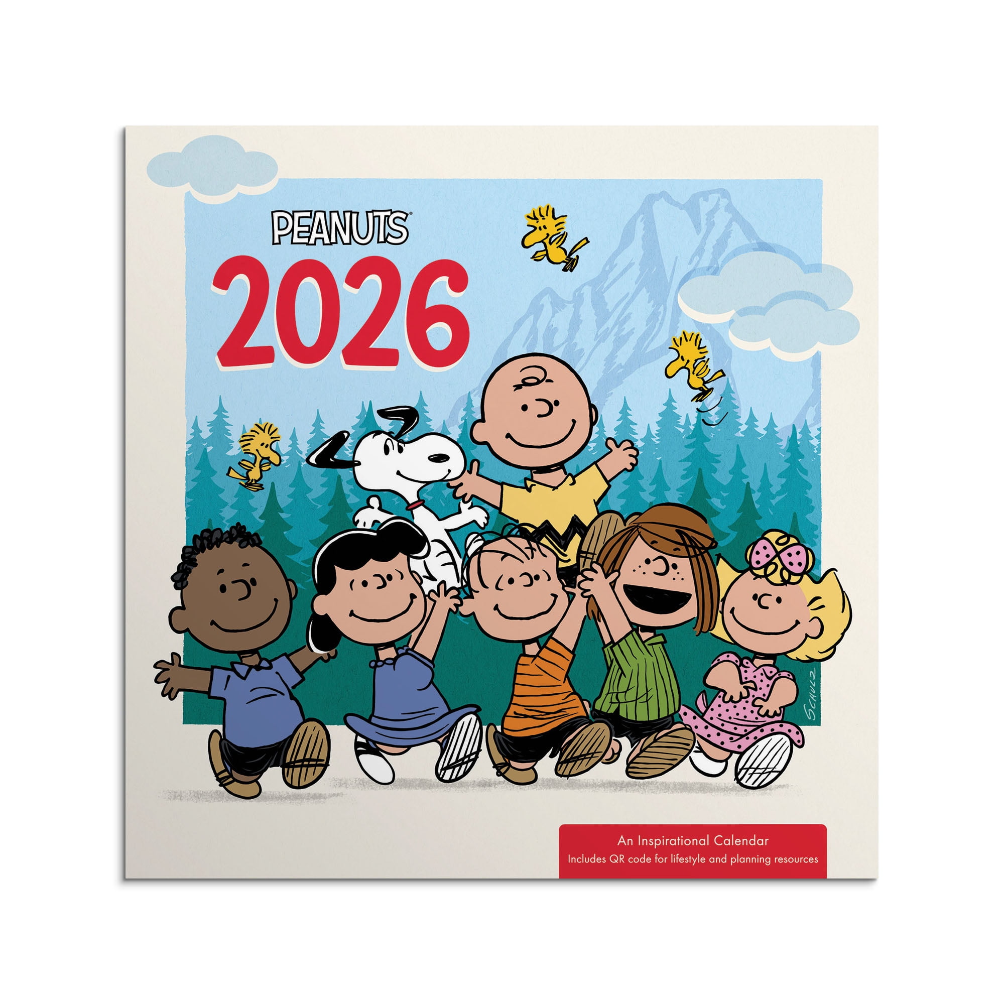 Peanuts Monthly Calendar (12"x12")Inspirational Peanuts 12 Mo Jan 2026 ...