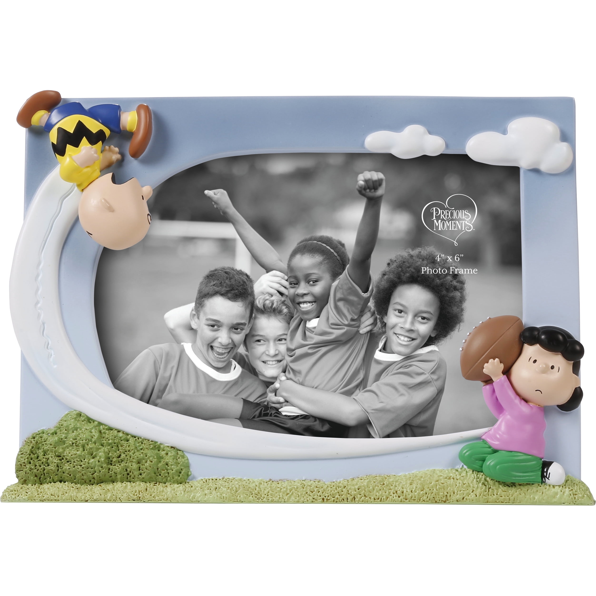 Peanuts Never Give Up 4”x6” Photo Frame - Walmart.com