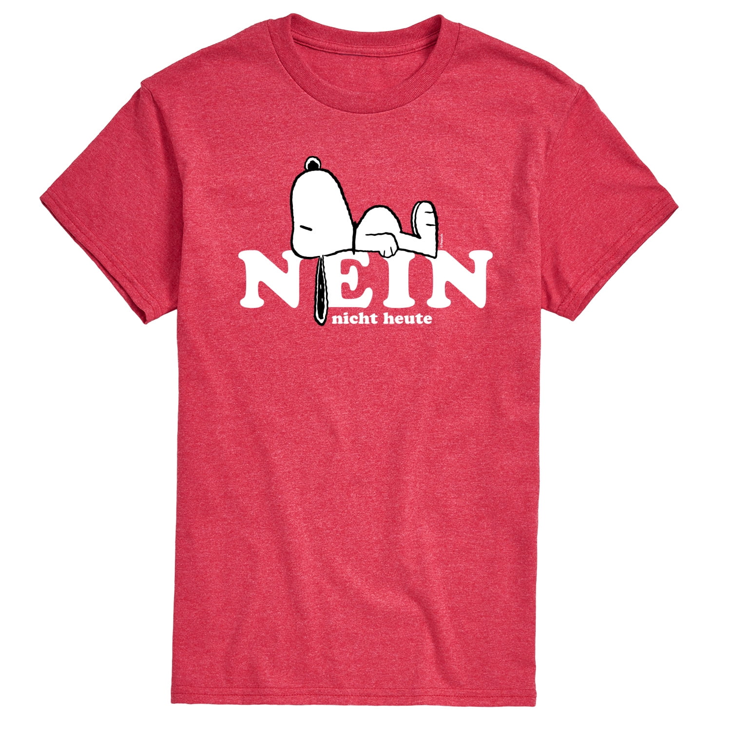 Peanuts - Fall Festival Season - Nein Nicht Heute Snoopy - Men's Short ...
