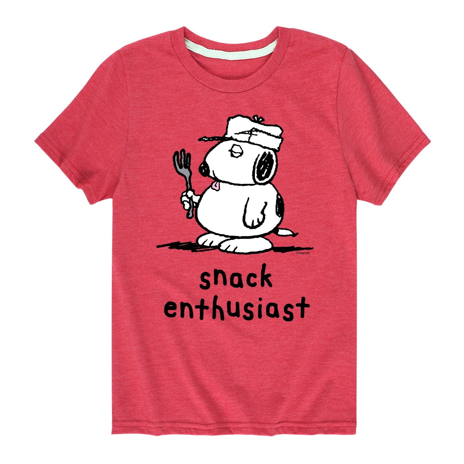 Peanuts - Olaf Snack Enthusiast - Toddler And Youth Short Sleeve Tee ...