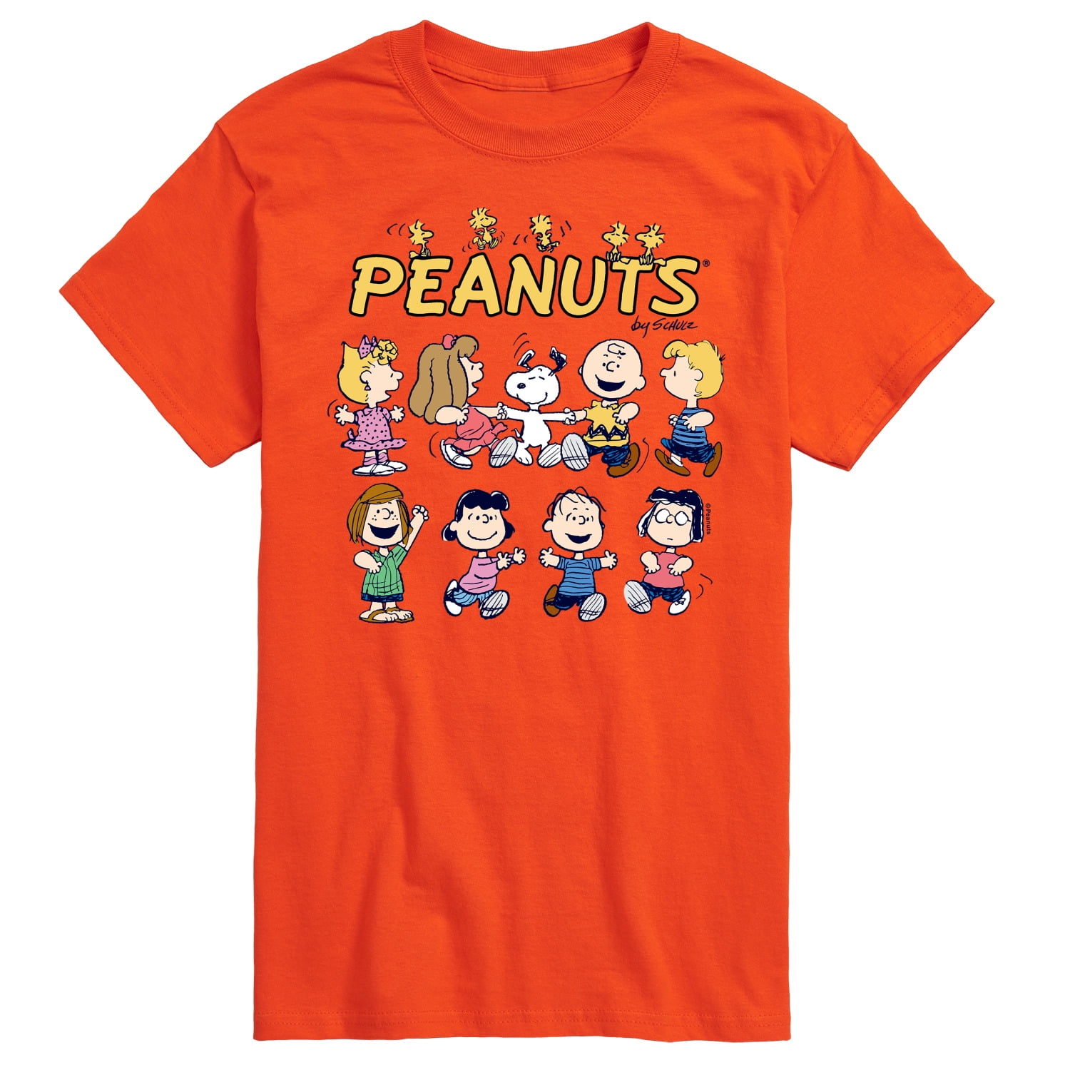 Peanuts - Peanuts Characters - Men's Short Sleeve Graphic T-Shirt ...