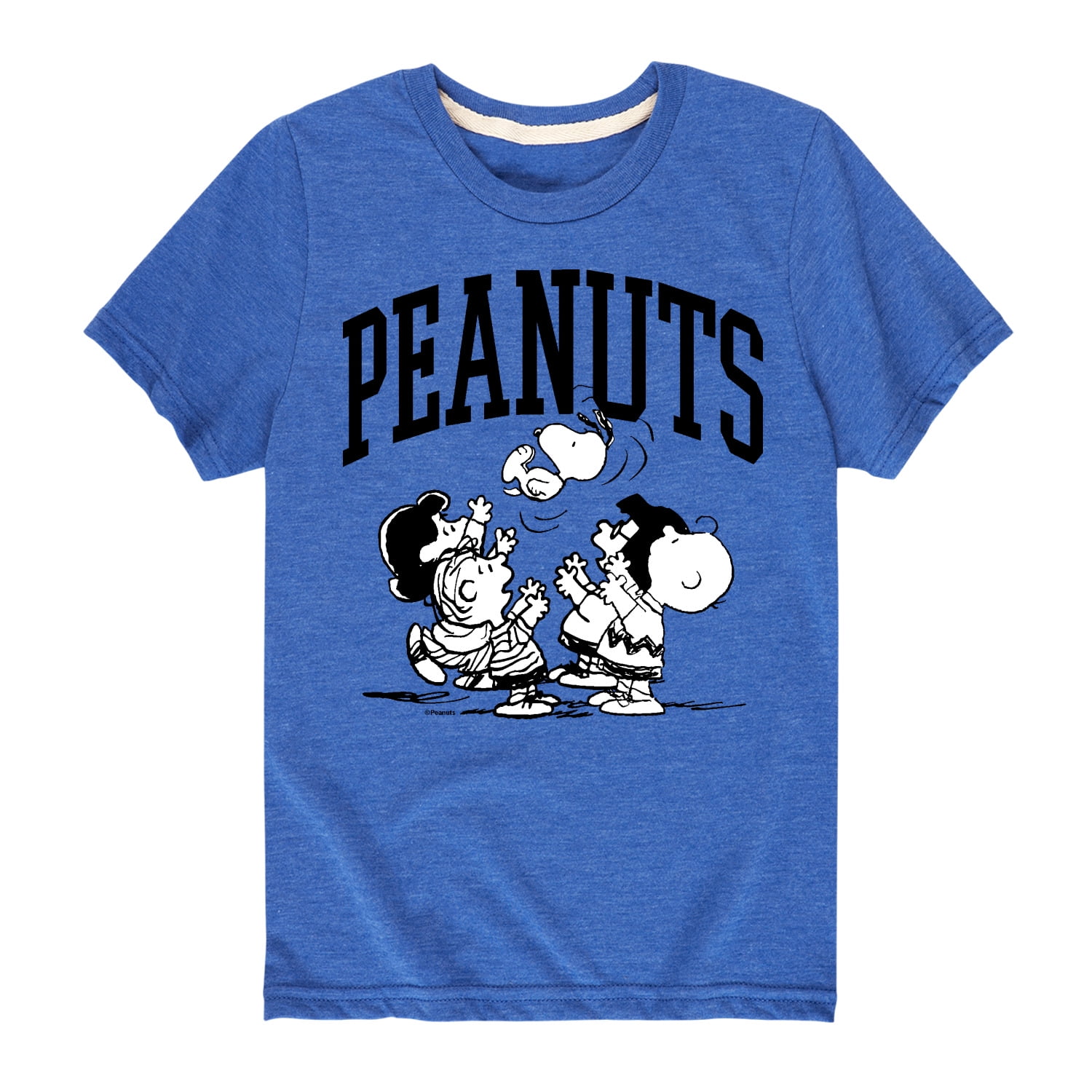 Peanuts - Peanuts Collegiate Art - Toddler And Youth Short Sleeve ...