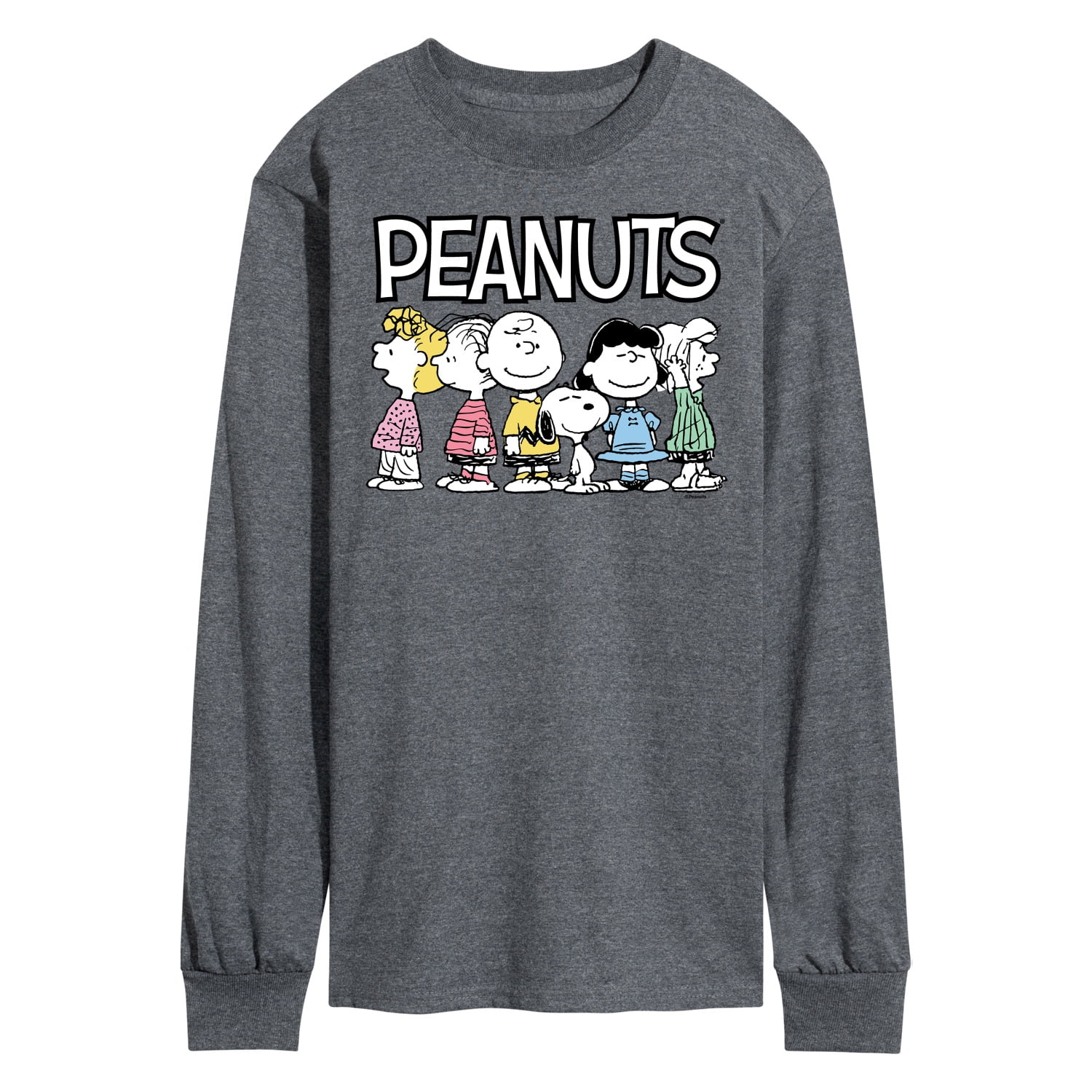 Peanuts - Peanuts Crew - Men's Long Sleeve T-Shirt - Walmart.com