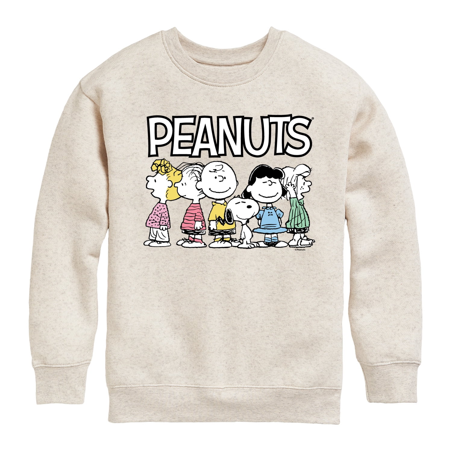 Peanuts - Peanuts Crew - Youth Crewneck Sweatshirt - Walmart.com