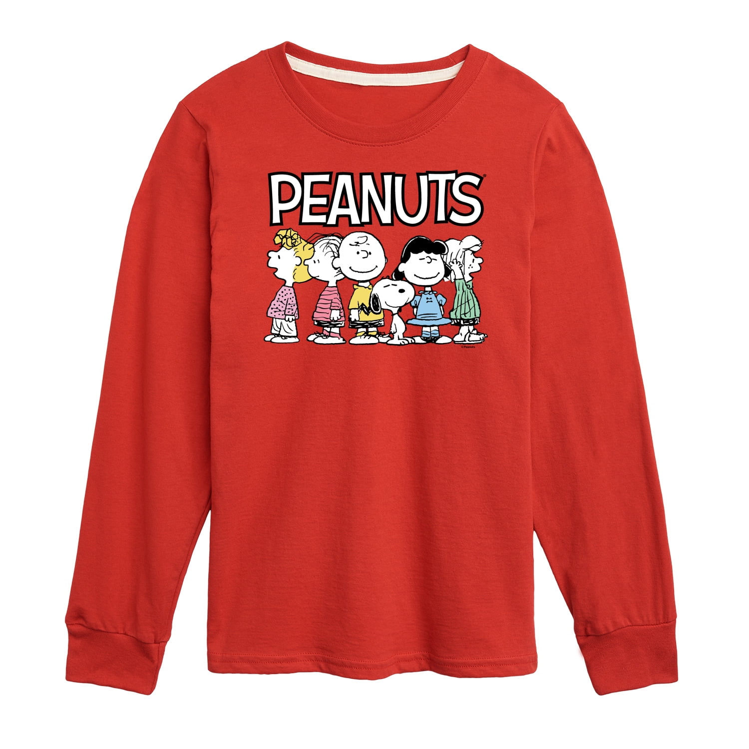 Peanuts - Peanuts Crew - Youth Long Sleeve Tee - Walmart.com