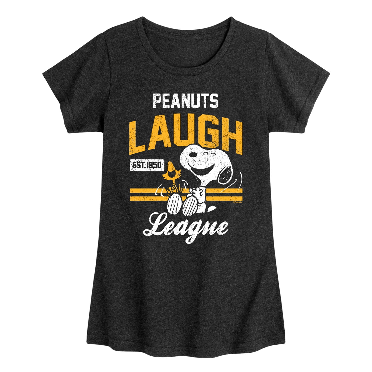 Peanuts - Peanuts Laugh League - Toddler & Youth Girls Short Sleeve ...