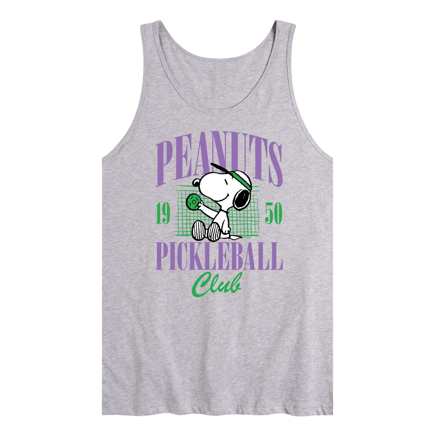 Peanuts - Peanuts Pickleball Club - Snoopy - Men's Jersey Tank ...