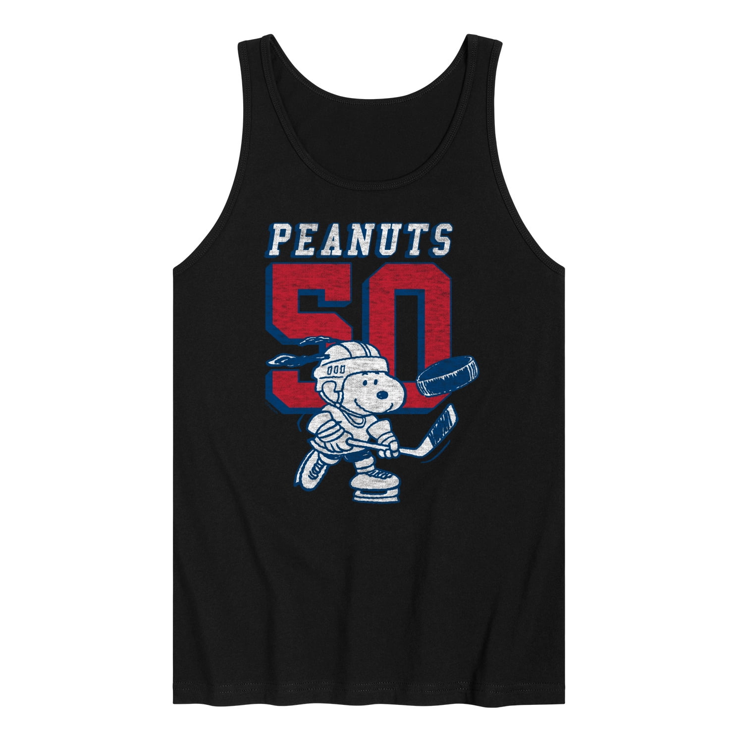 Peanuts - Peanuts Snoopy Hockey - Men's Jersey Tank - Walmart.com