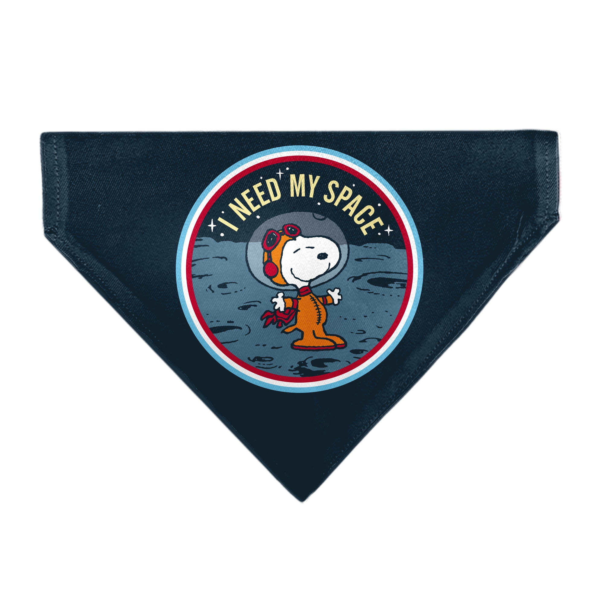Peanuts Pet Bandana Peanuts Astronaut Snoopy I Need My Space Pose Blue ...