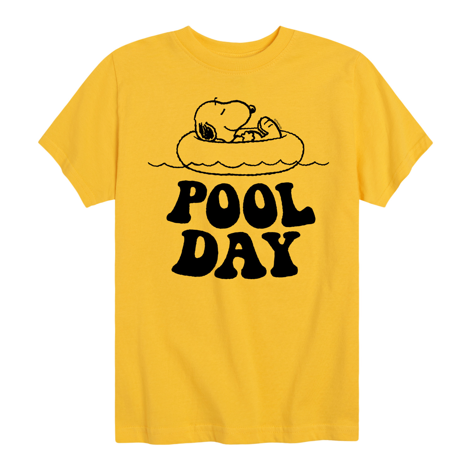 Peanuts - Pool Day - Toddler And Youth Short Sleeve Graphic T-Shirt ...
