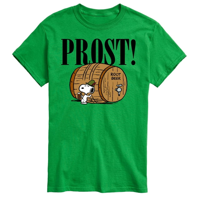 Peanuts - Prost Snoopy Root Beer - Men's Short Sleeve Graphic T-Shirt ...