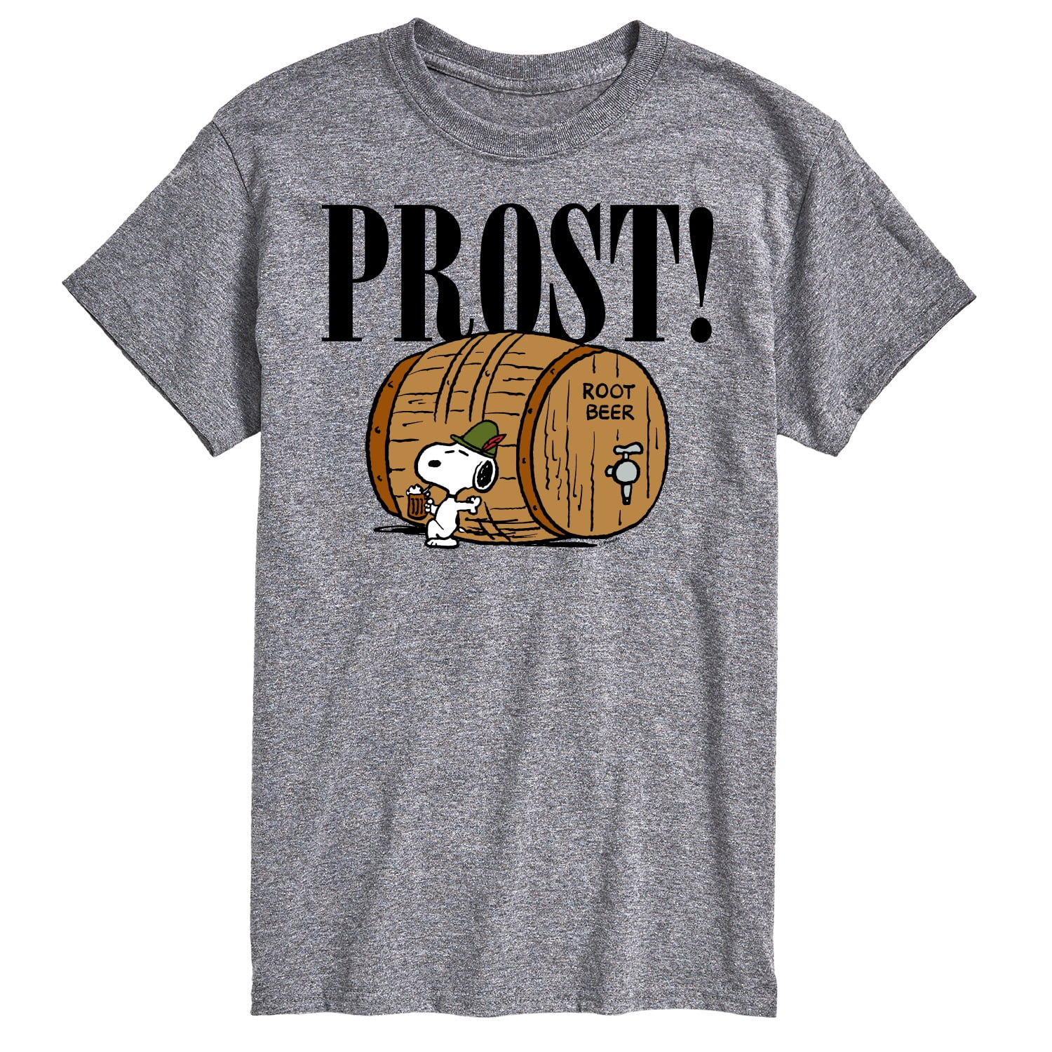 Peanuts - Prost Snoopy Root Beer - Men's Short Sleeve Graphic T-Shirt ...