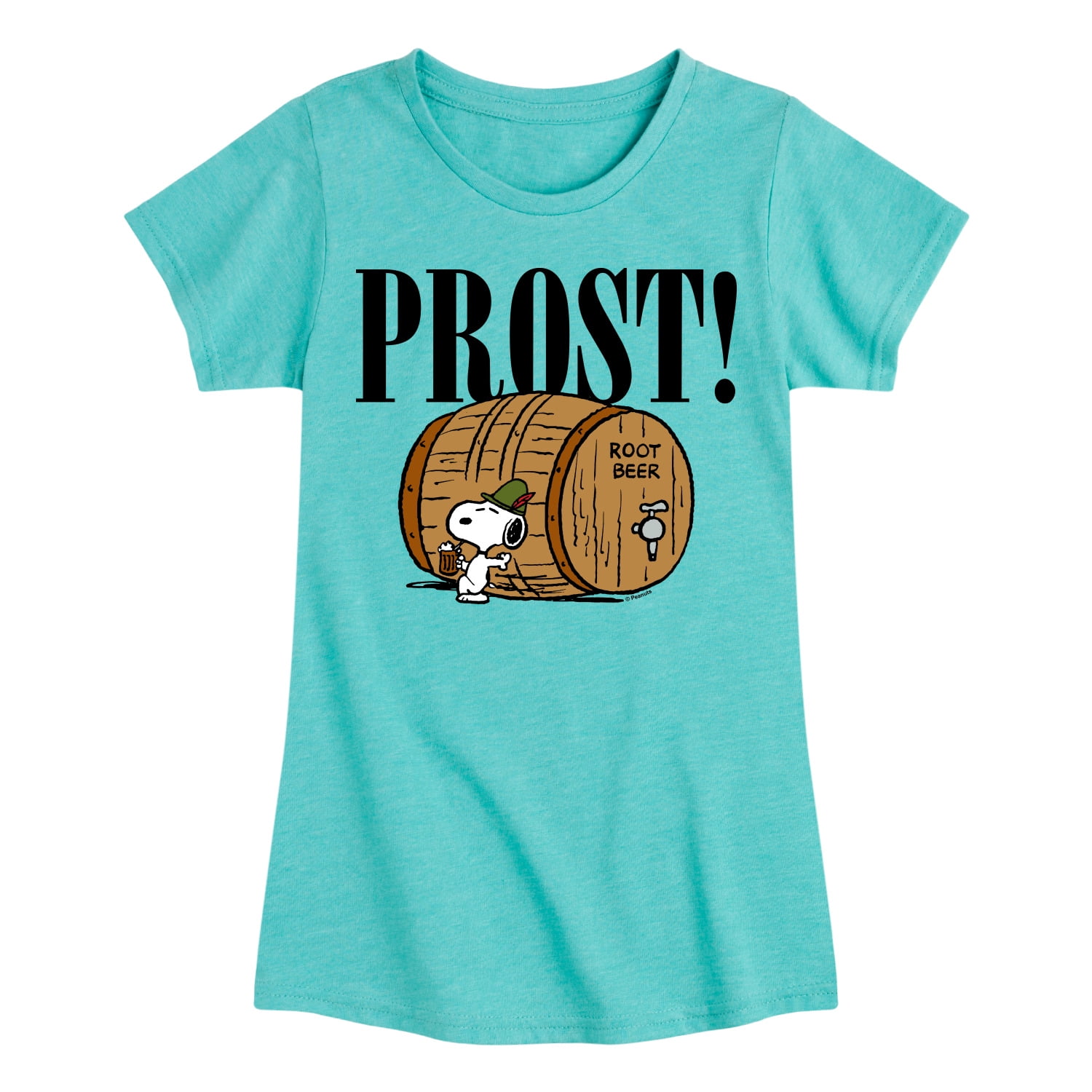 Peanuts - Prost Snoopy Root Beer - Toddler & Youth Girls Short Sleeve ...