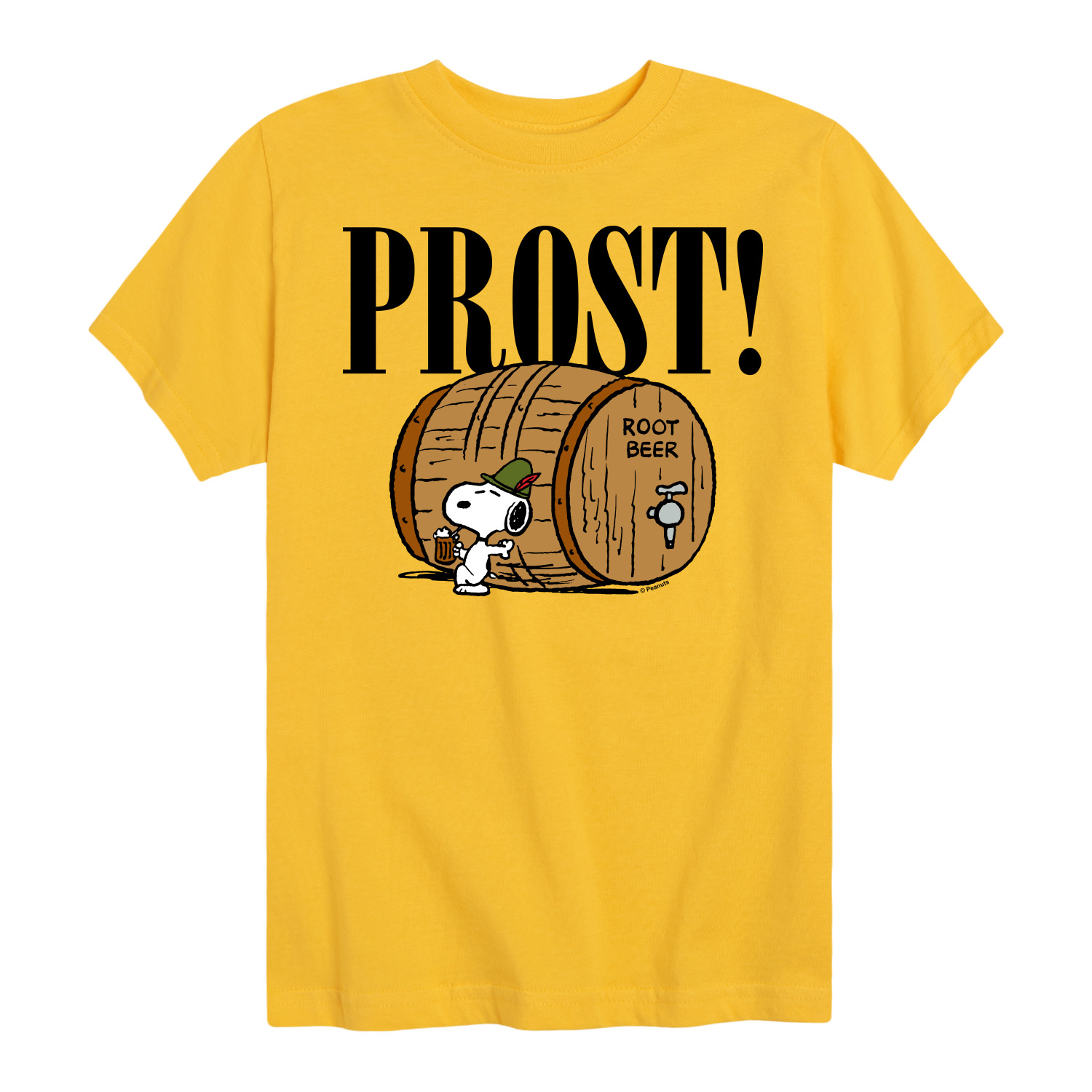 Peanuts - Prost Snoopy Root Beer - Toddler & Youth Short Sleeve Graphic ...