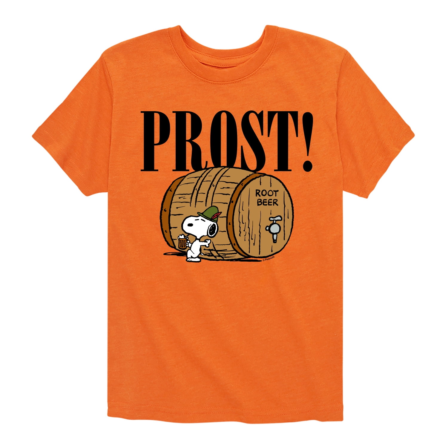 Peanuts - Prost Snoopy Root Beer - Toddler & Youth Short Sleeve Graphic ...