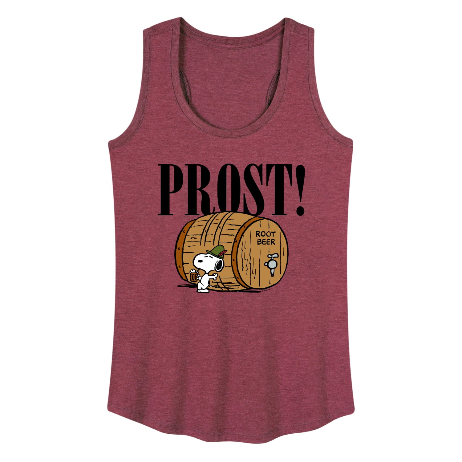Peanuts - Prost Snoopy Root Beer - Women's Racerback Tank Top - Walmart.com