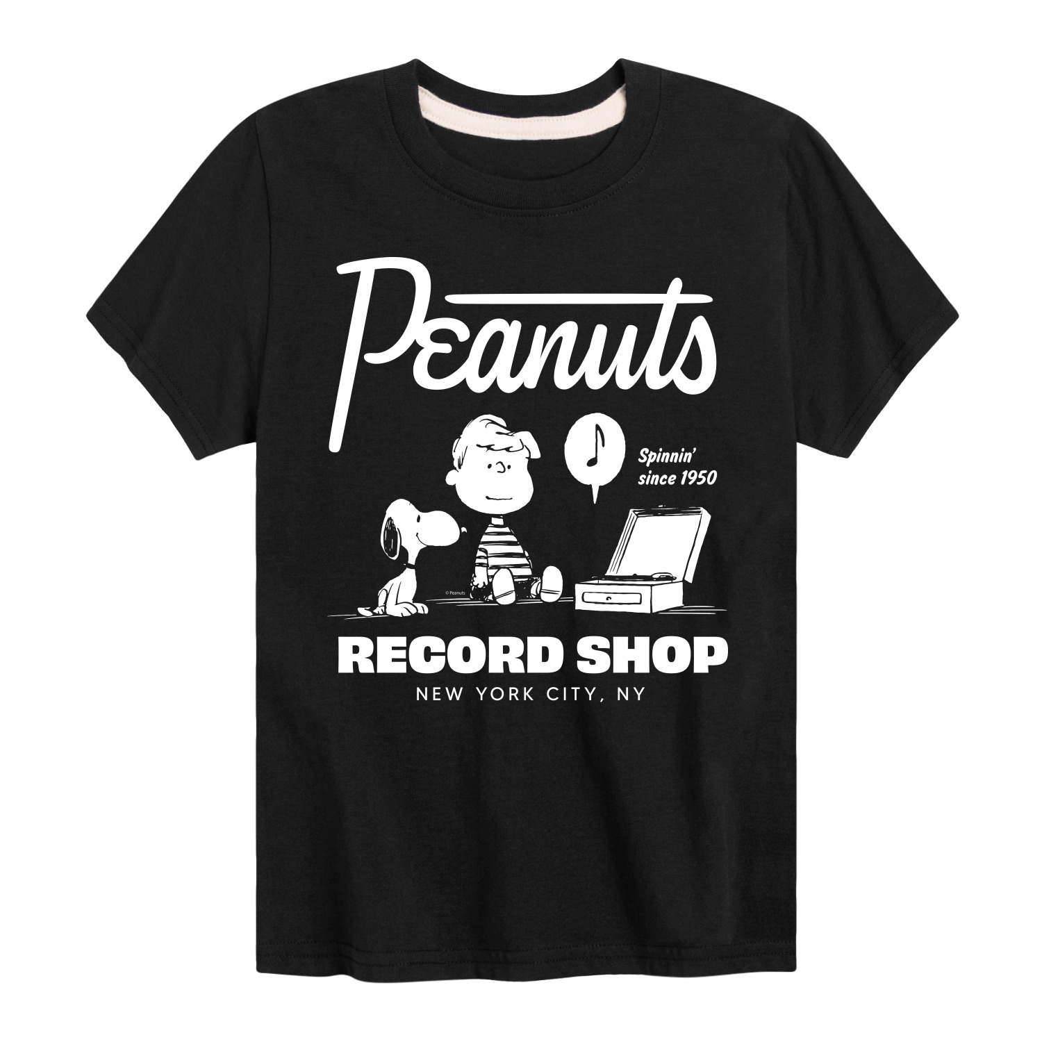 Peanuts - Record Shop - Toddler & Youth Short Sleeve Graphic T-Shirt - Walmart.com