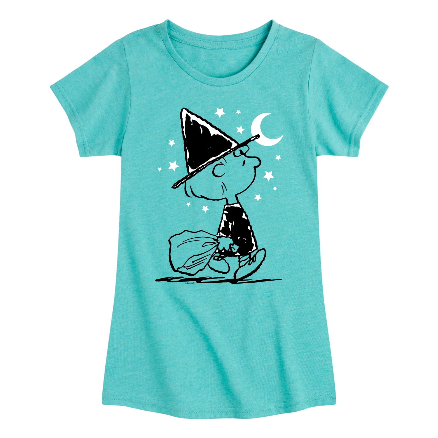 Peanuts - Sally Witch - Toddler & Youth Girls Short Sleeve Graphic T ...