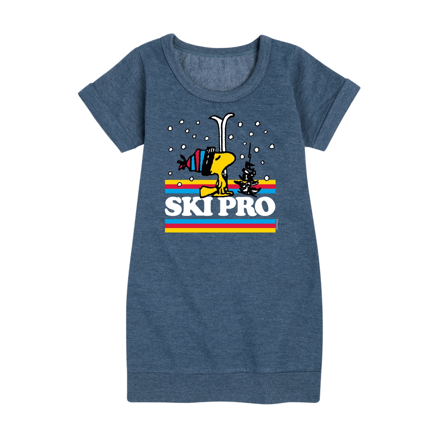 Peanuts - Ski Pro - Toddler And Youth Girls Fleece Dress - Walmart.com