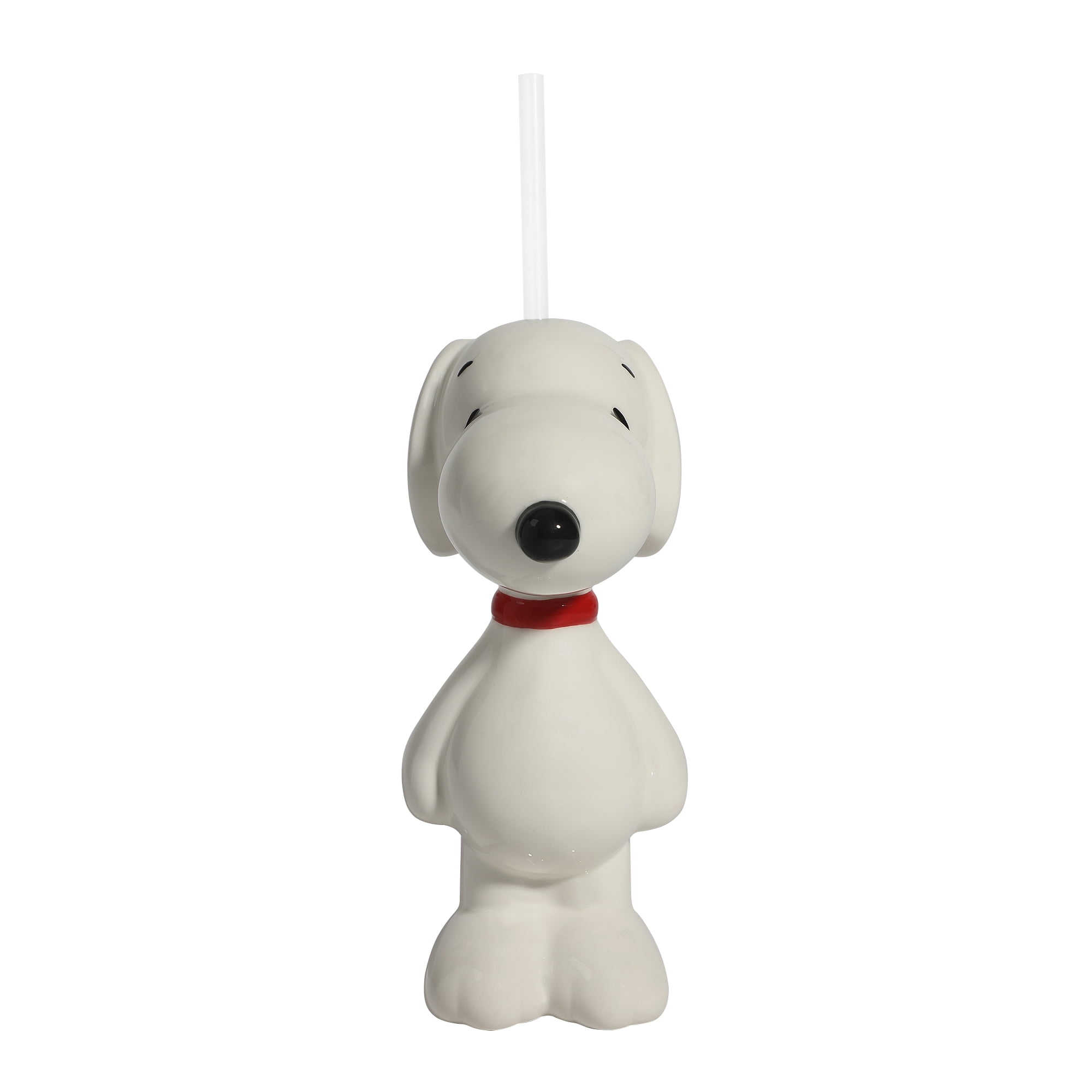Peanuts Snoopy 10 Oz. Collectible Sculpted Character Ceramic Sipper ...