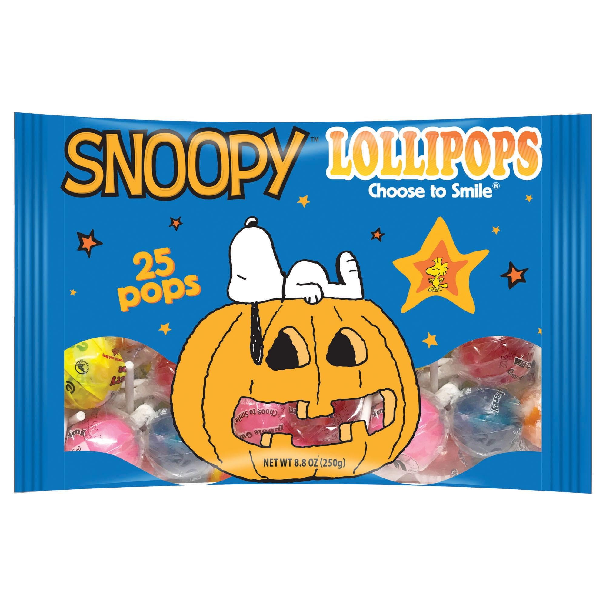 Customer reviews for Peanuts- Snoopy 25ct lollipop Bag | Walmart.com