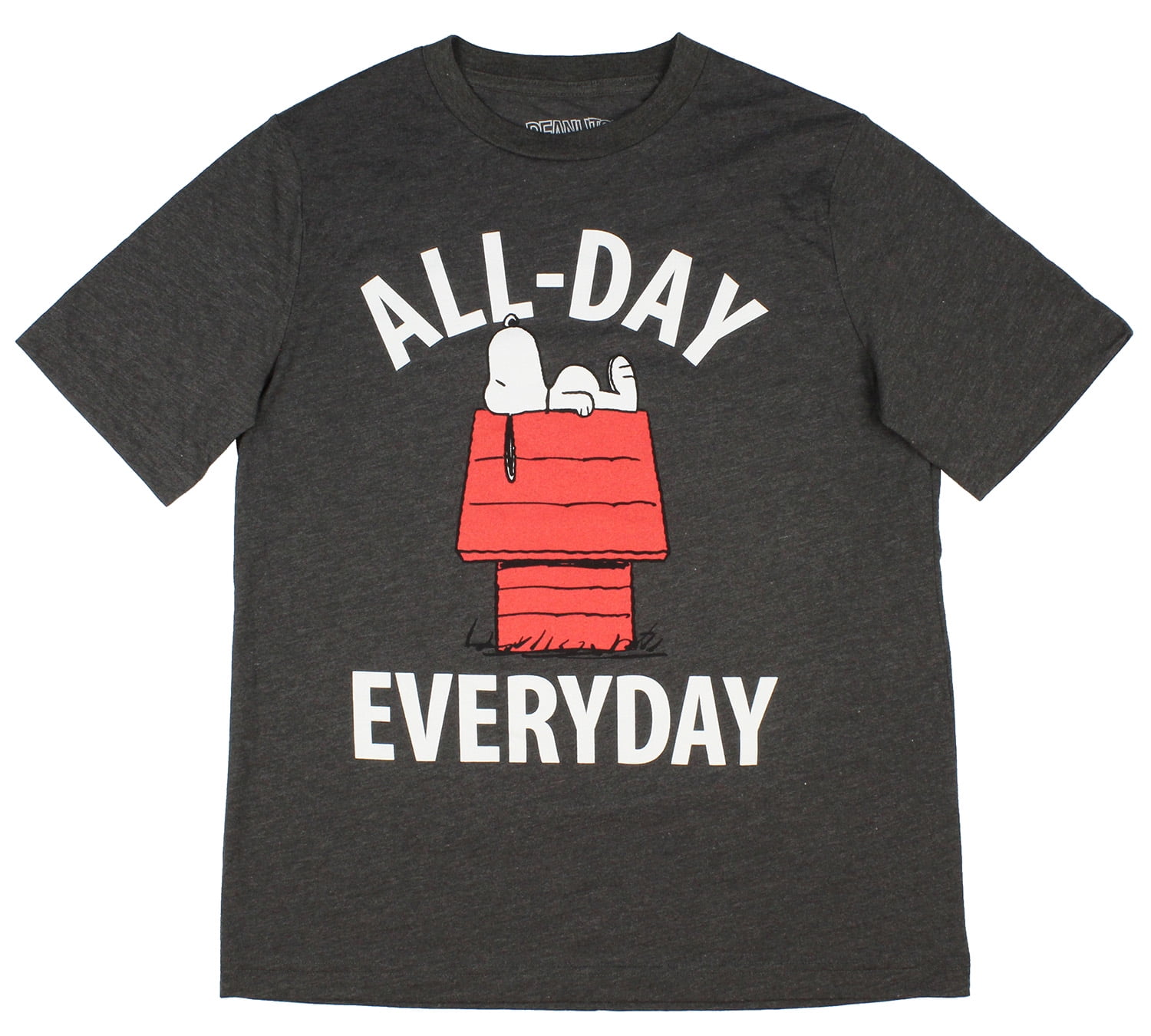 Peanuts Snoopy All-Day Everyday Sleep Relax Boys' Graphic T-Shirt ...
