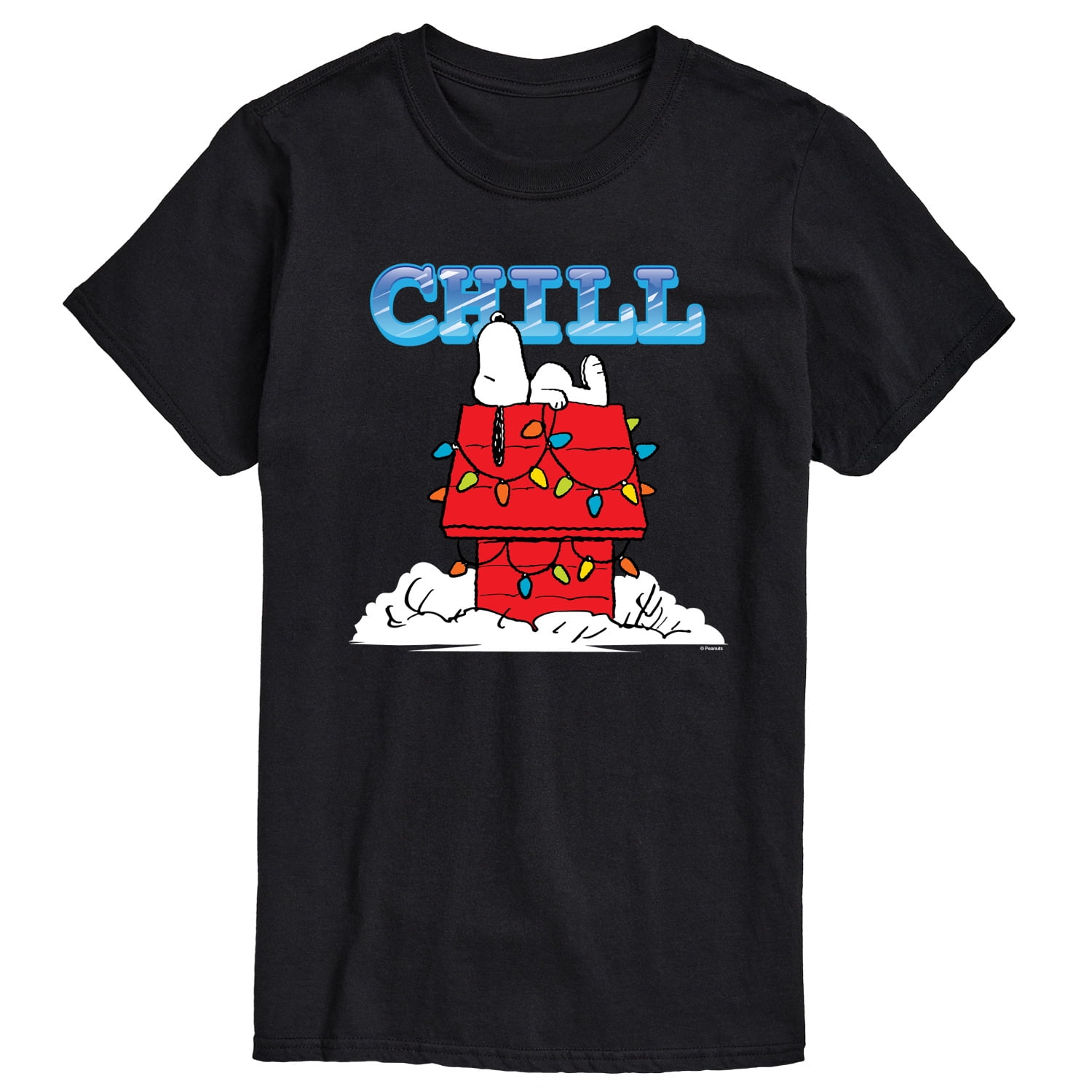Peanuts - Snoopy Chill - Men's Short Sleeve Graphic T-Shirt - Walmart.com