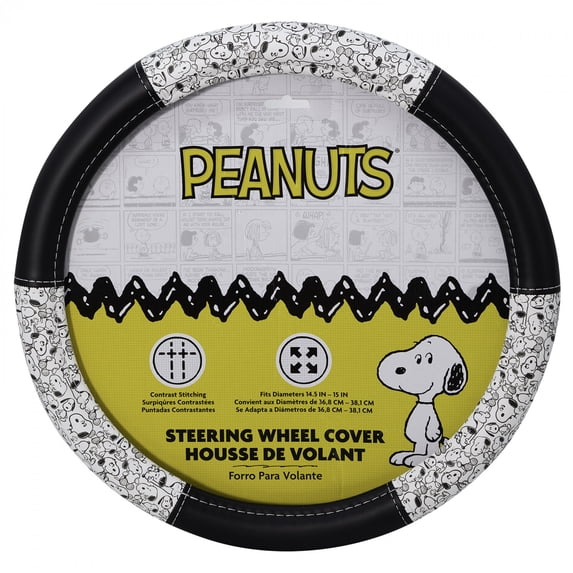 Peanuts Snoopy Expressions Steering Wheel Cover - Walmart.com