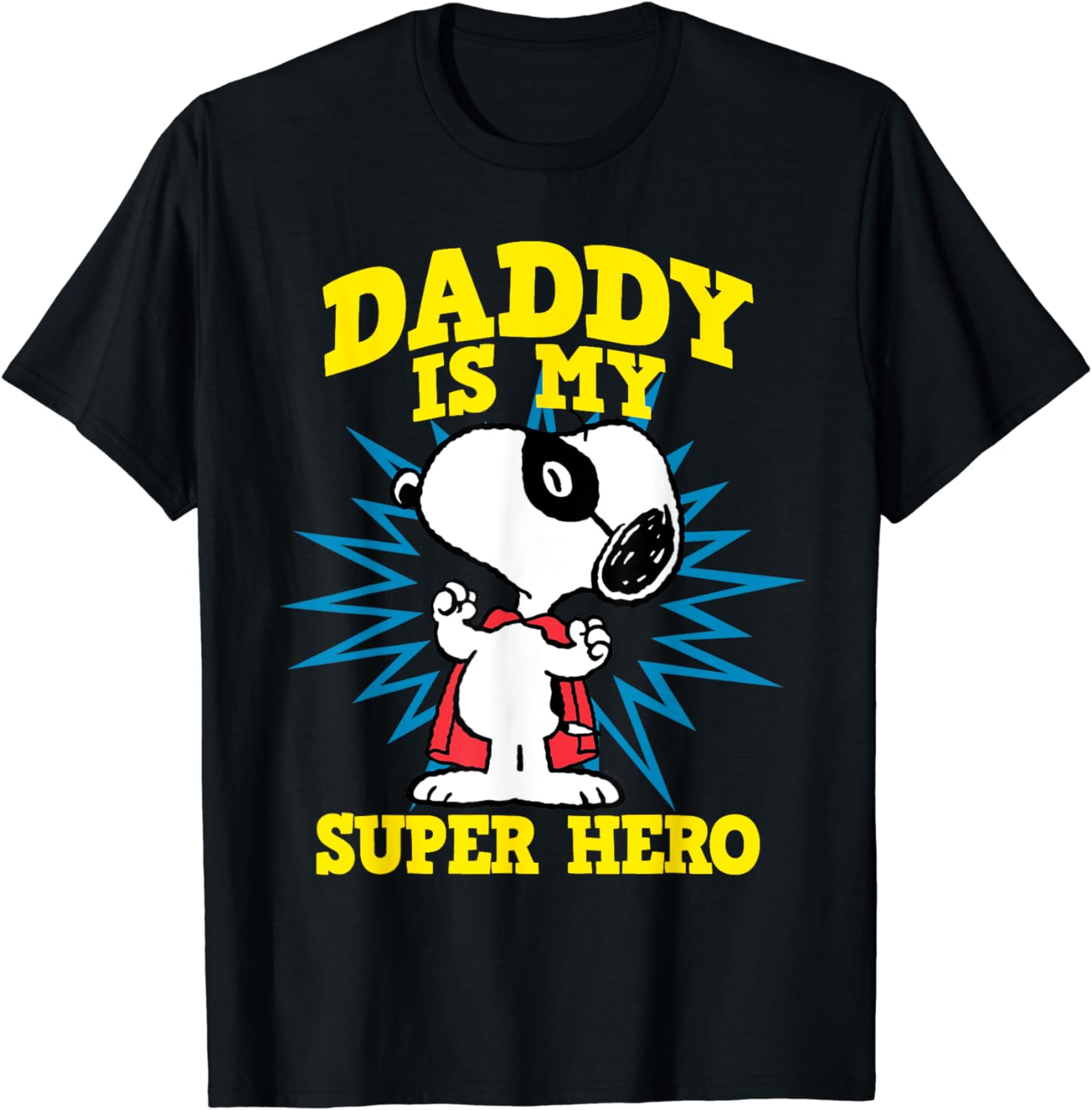 Peanuts Snoopy Father's day super hero T-Shirt - Walmart.com