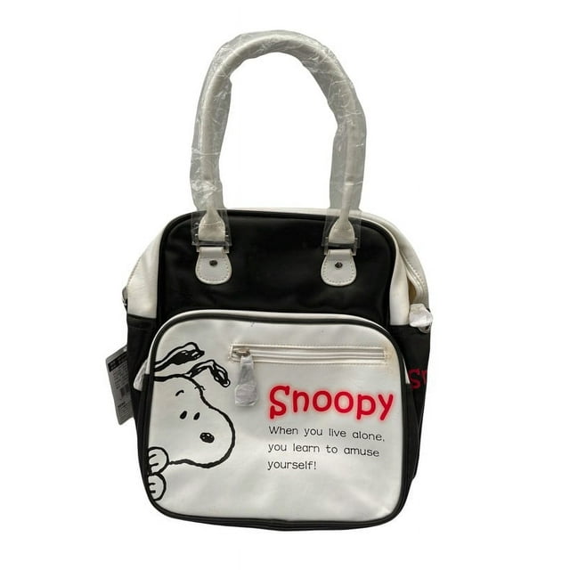 Peanuts Snoopy Faux Leather Hand Bag Purse - Walmart.com