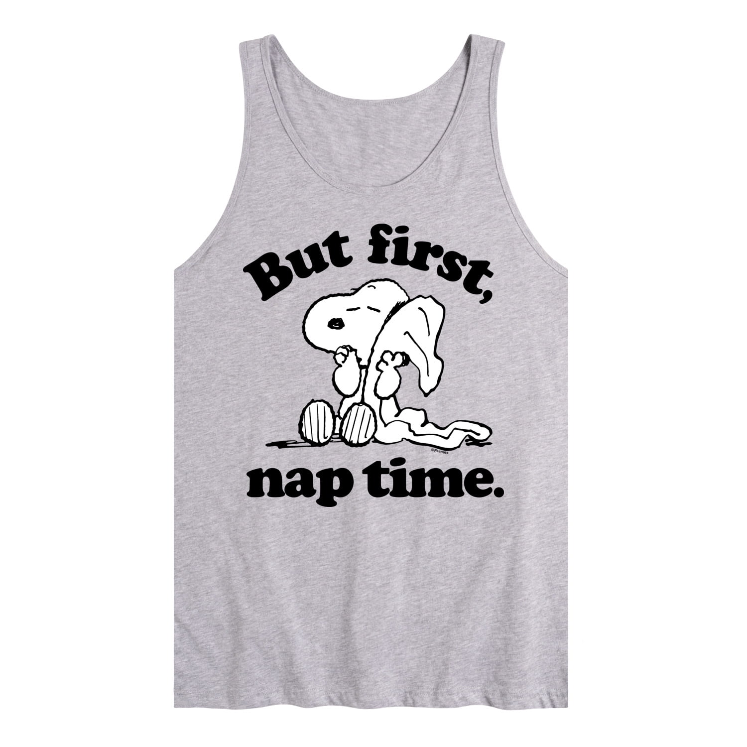 Peanuts - Snoopy First Nap Time - Men's Jersey Tank Top - Walmart.com