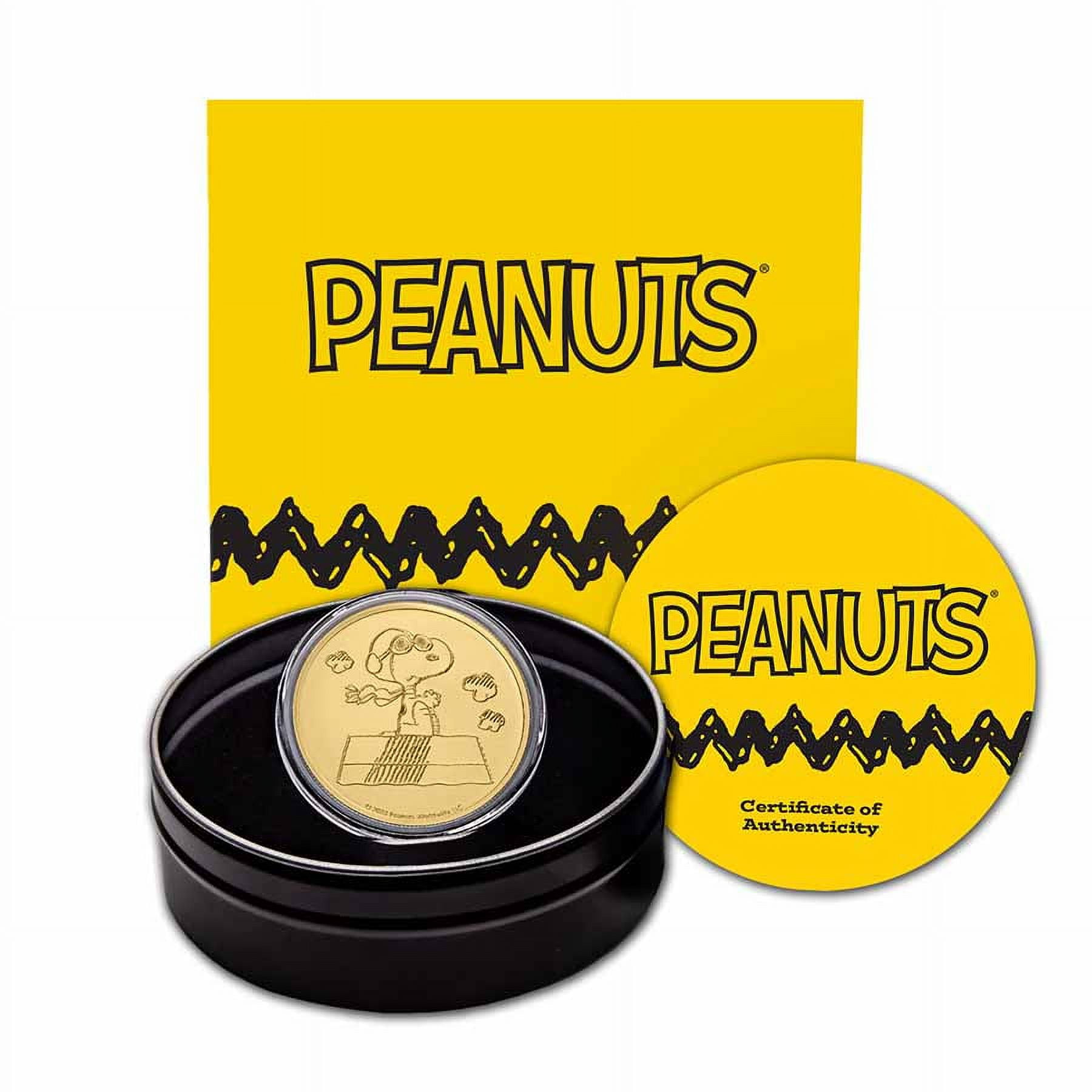 Walmart Exclusive: Peanuts® Snoopy Flying Ace 1 oz Gold Walmart Exclusive: Peanuts® Snoopy Flying Ace 1 oz Gold