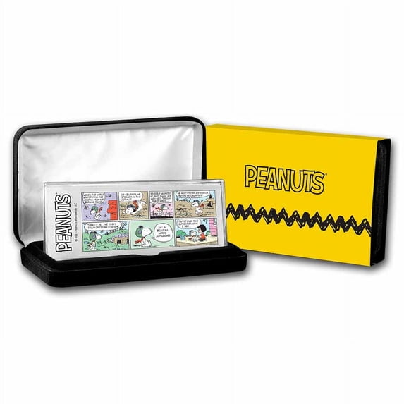 Peanuts® Snoopy Flying Ace Comic 4 oz Silver Bar - Walmart.com