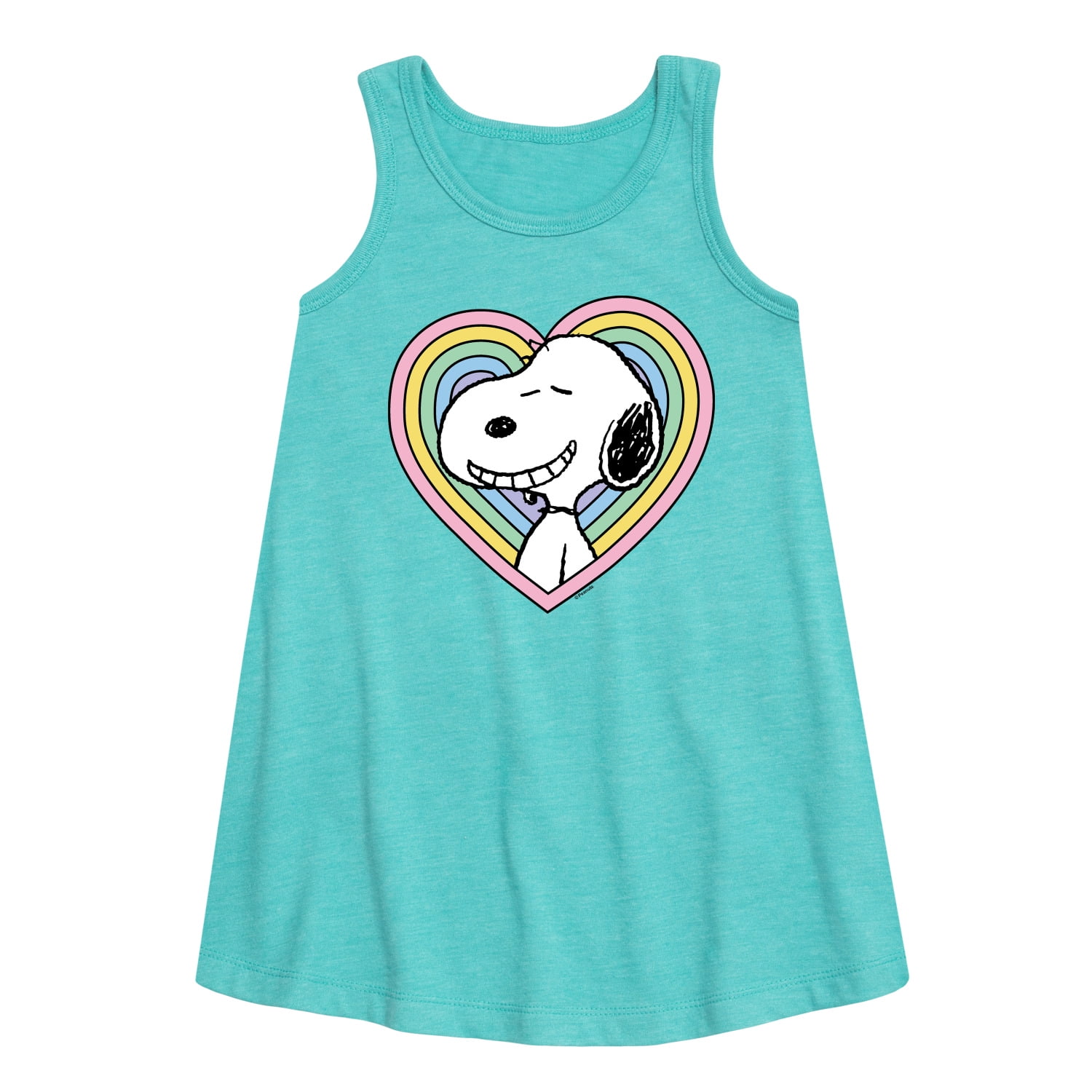 Peanuts - Snoopy Heart - Youth Girls A-line Dress - Walmart.com