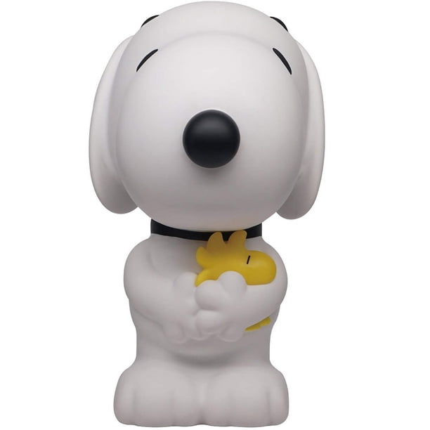 Peanuts Snoopy Holding Woodstock PVC Figural Bank - Walmart Business ...