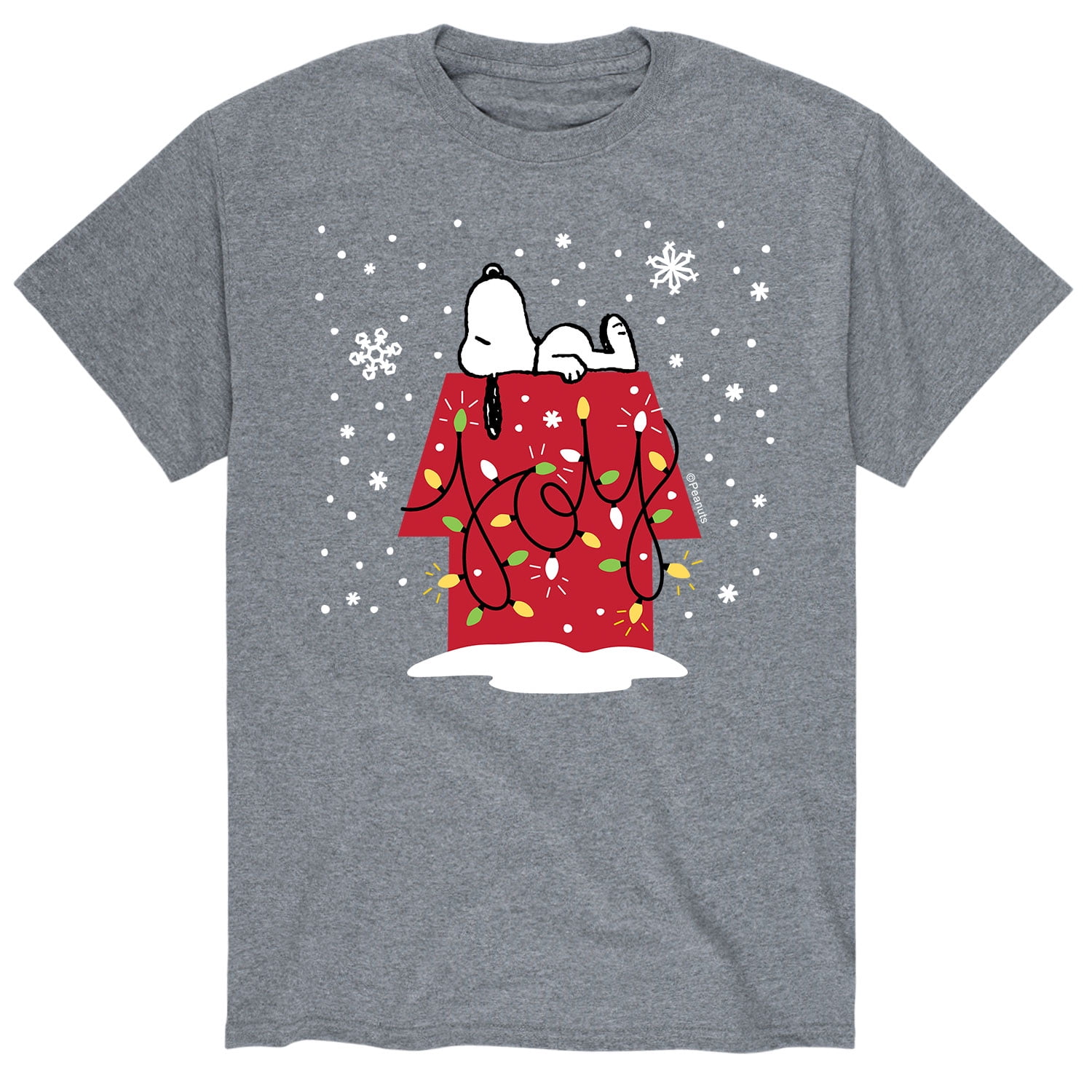 Peanuts - Snoopy Joy - Men's Short Sleeve Graphic T-Shirt - Walmart.com