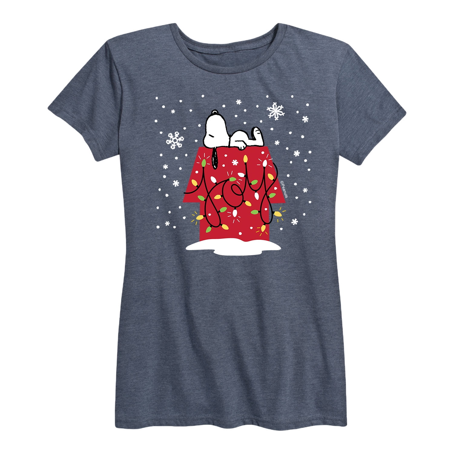 Peanuts - Snoopy Joy Women's Short Sleeve Graphic T-Shirt - Adult ...