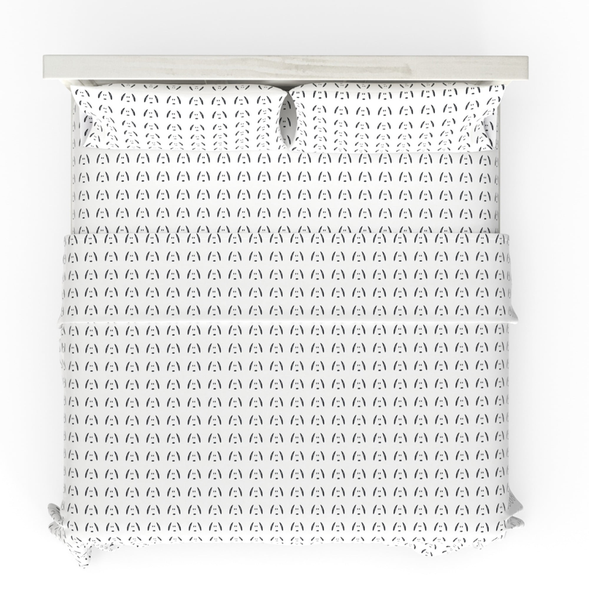 Peanuts Snoopy King Sheet Set, 4-Piece Bedding Set, Microfiber ...