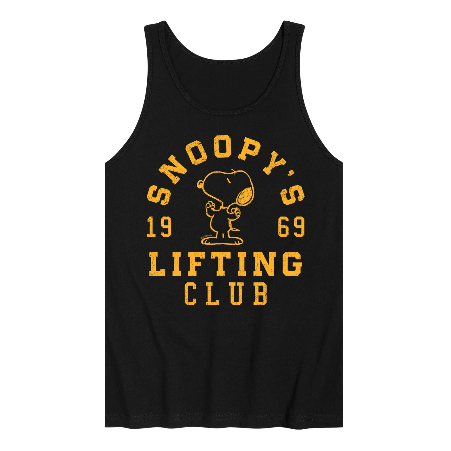Peanuts - Snoopy Lifting Club - Men's Tank Top - Walmart.com