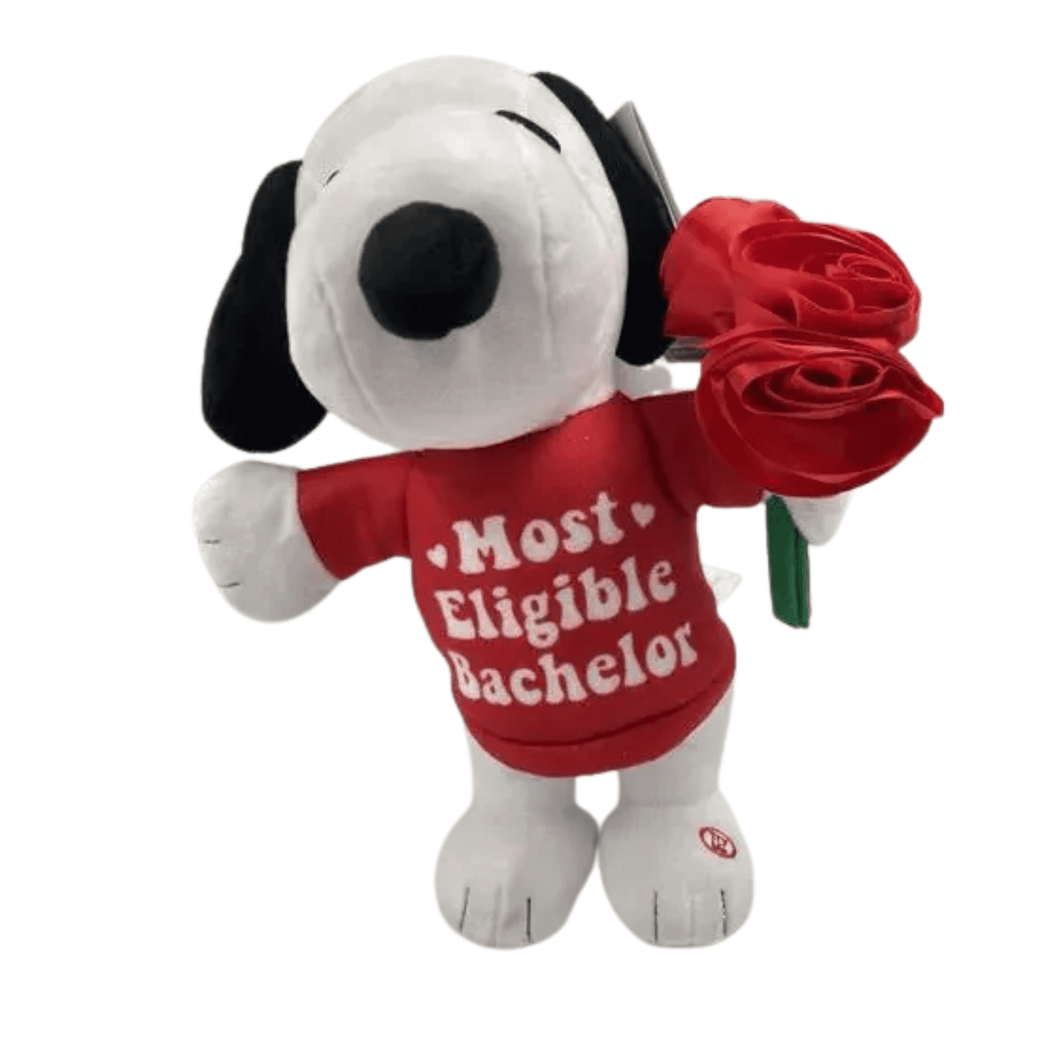 Peanuts Snoopy Most Eligible Bachelor Valentine’s Plush Side Stepper ...